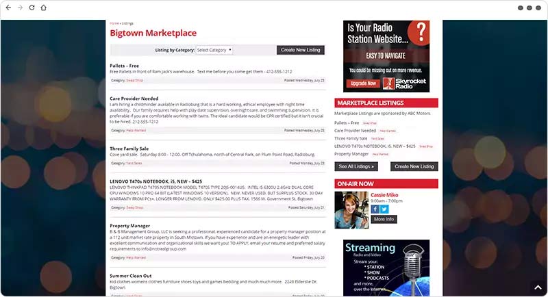 Skyrocket Radio - Premium Extensions